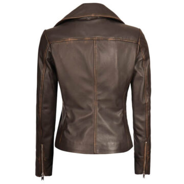 Almost Human Minka Kelly Leather Jacket - Clara Leather