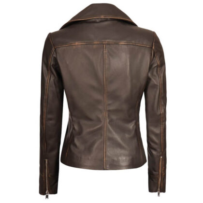 Almost Human Minka Kelly Leather Jacket - Clara Leather