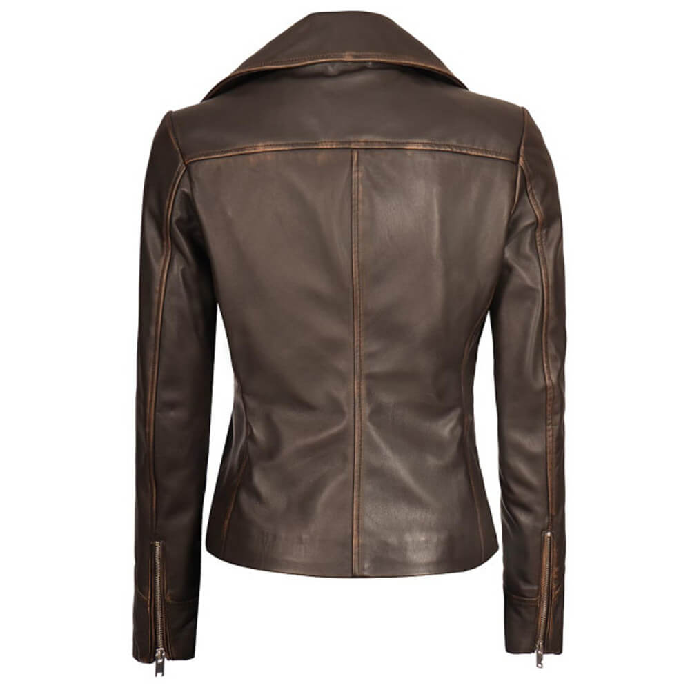 Almost Human Minka Kelly Leather Jacket - Clara Leather