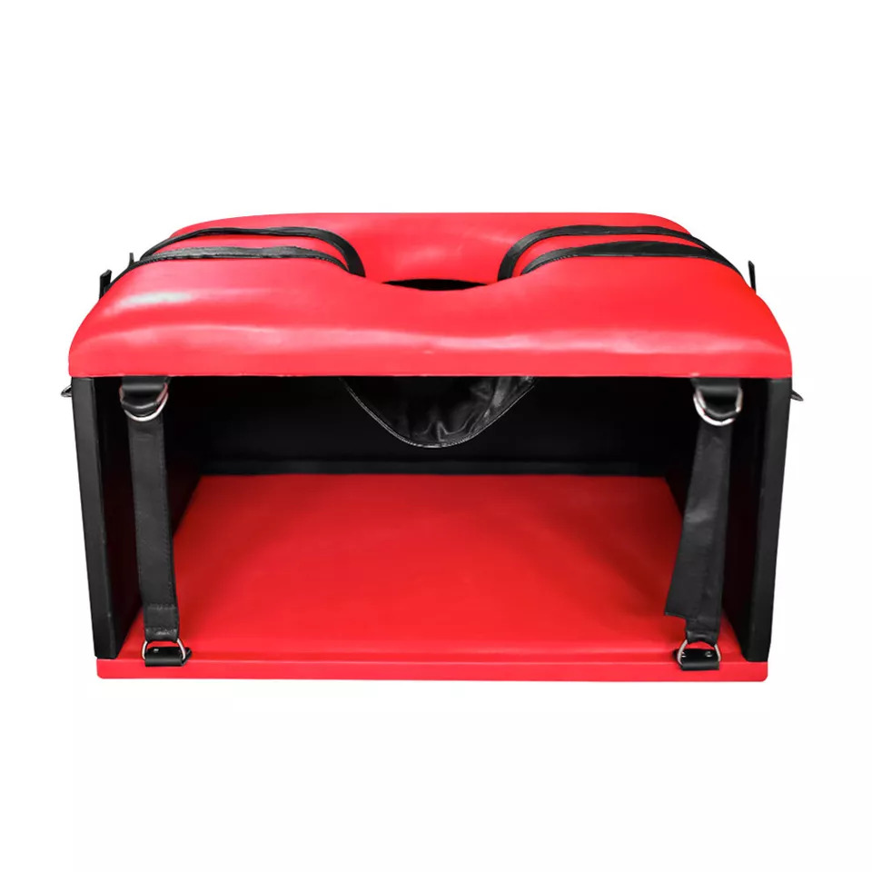 Queening Chair for Face siting Sex Bondage BDSM Furniture Kinging Red ...